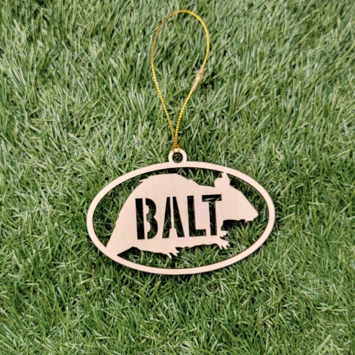 Baltimore Rat Ornament - Laser Cut - Wooden - Christmas - MADE IN BALT ...